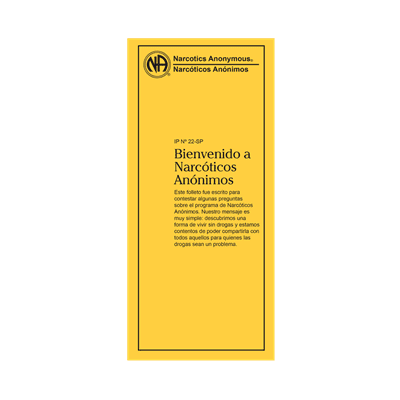 IP #22 Welcome to NA | Narcotics Anonymous | Florida Regional Service ...